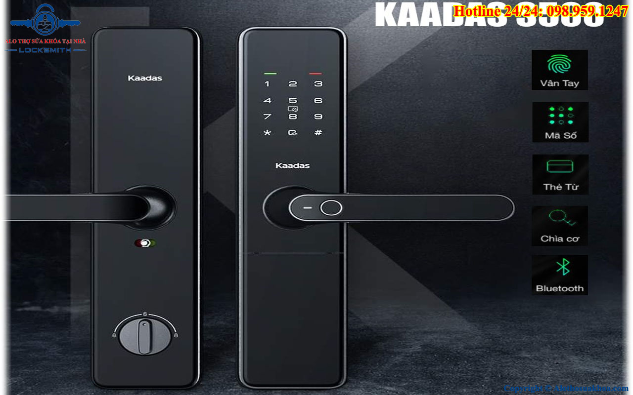 Tính năng Thông số kỹ thuật khóa vân tay kaadas S500